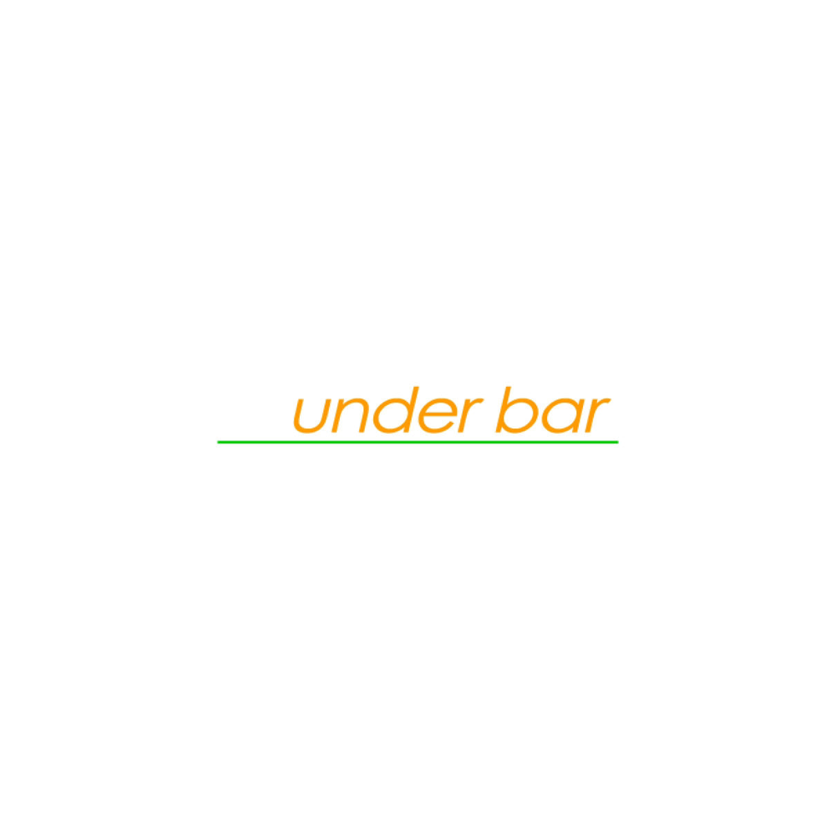 under bar ポップアップイベント